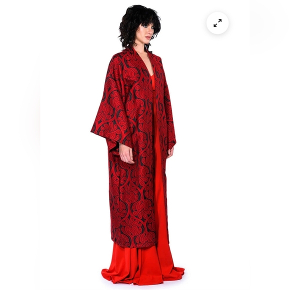AKIRA | Jackets & Coats | Akira Fantasia Brocade Duster Kimono Jacket ...